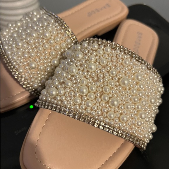 BAMBOO | Shoes | Pearl Slides | Poshmark